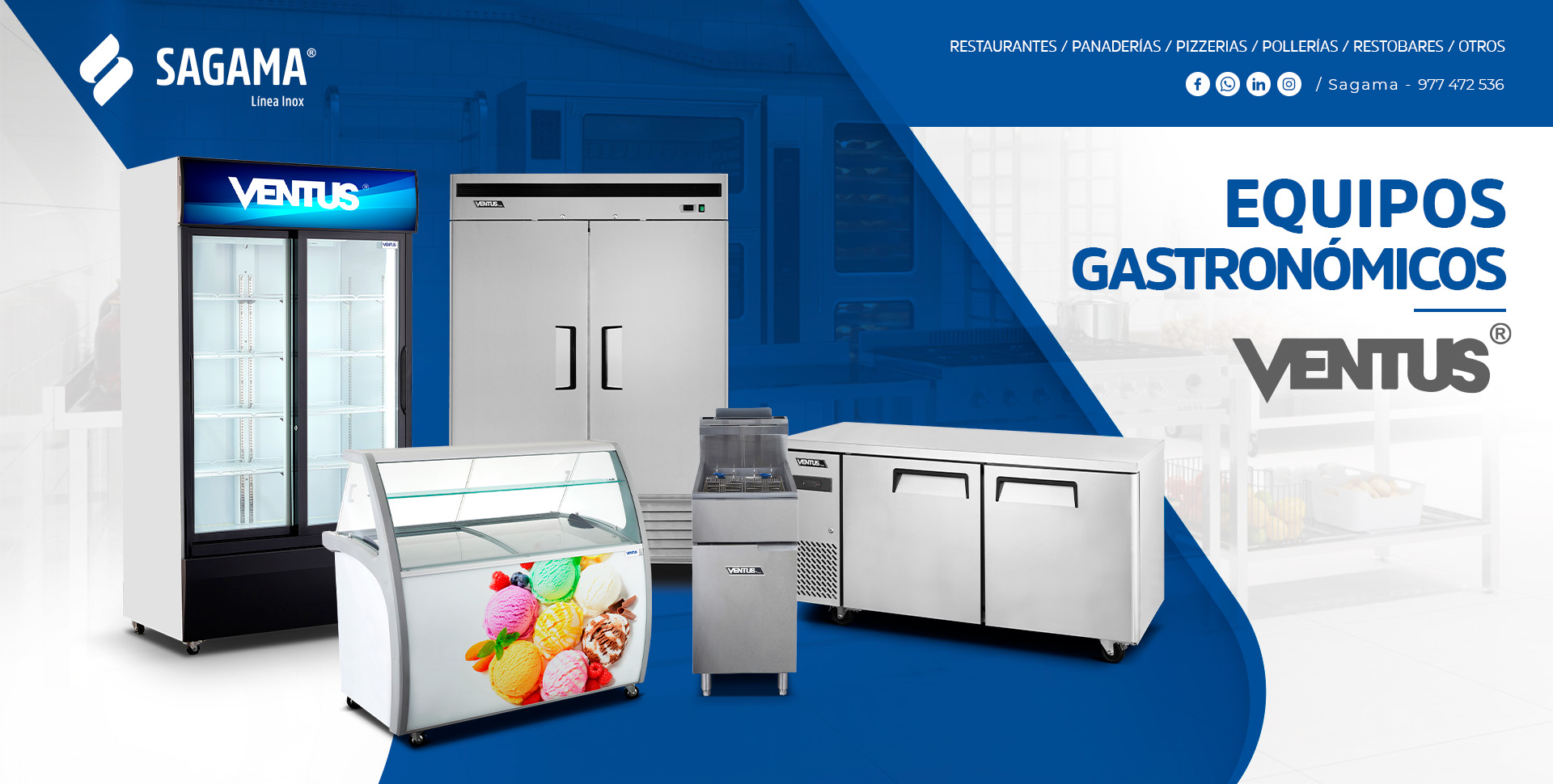 Equipos Gastronómicos | Sagama Inox